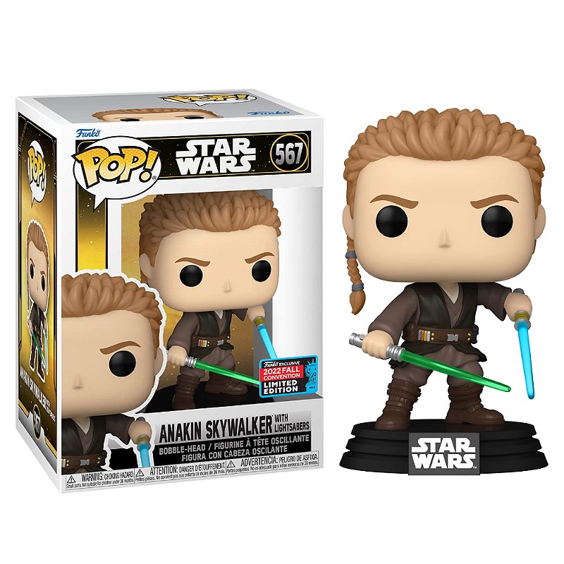 Funko Pop! Star Wars Anakin Skywalker 567 Exclusivo Original - Moça do ...