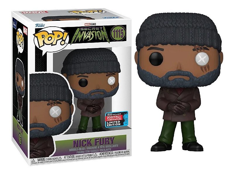 Funko Pop! Marvel Invasion Secret Nick Fury 1115 Exclusivo Original ...