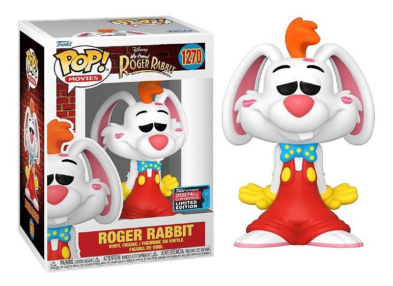 Funko Pop! Disney Roger Rabbit 1270 Exclusivo Original Colecionavel ...