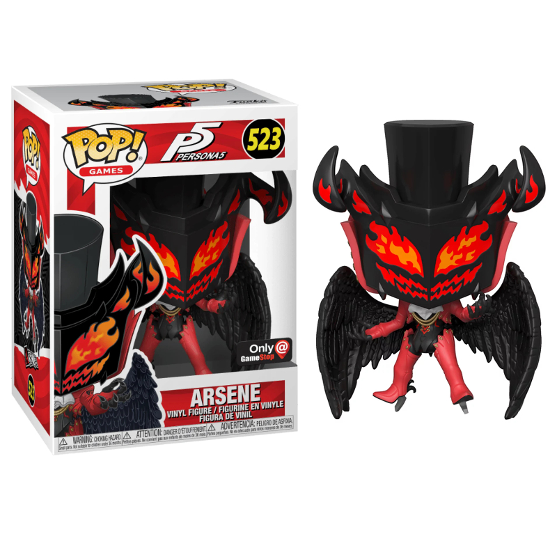 Funko Pop! Games Persona 5 Arsene 523 Exclusivo Original Colecionavel ...