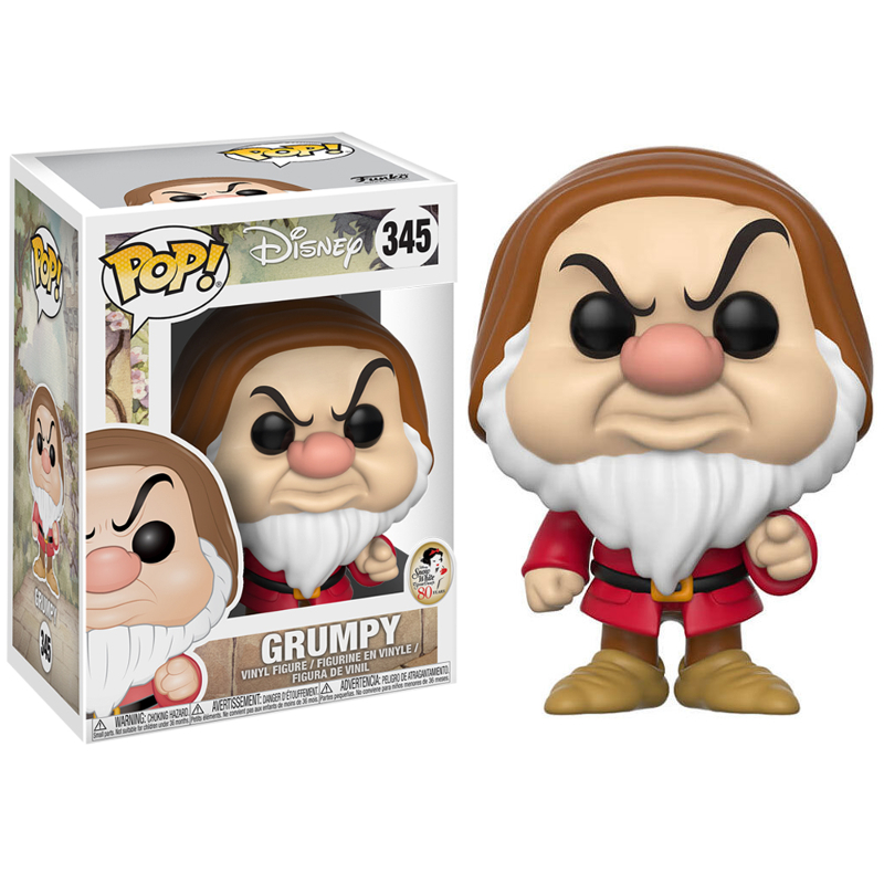 Funko Pop! Filme Disney A Branca de Neve Snow White Grumpy 345 - Moça ...