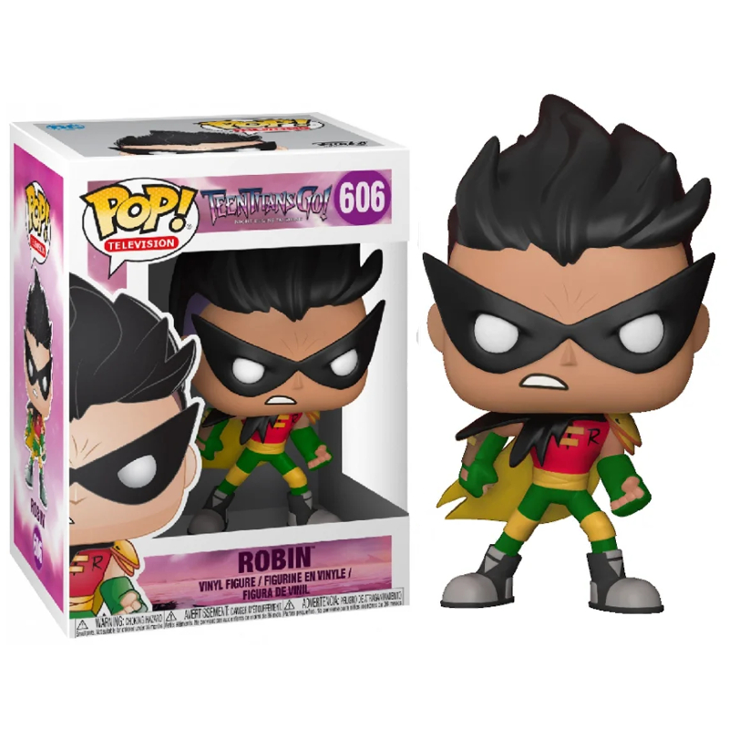Funko Pop! Dc Comics Robin 606 Original Boneco Colecionavel - Moça do ...