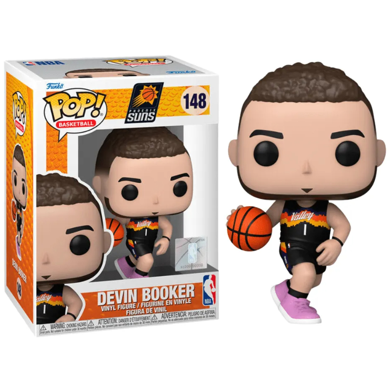 Funko Pop! Basketball NBA Devin Booker 148 Original Colecionavel - Moça ...