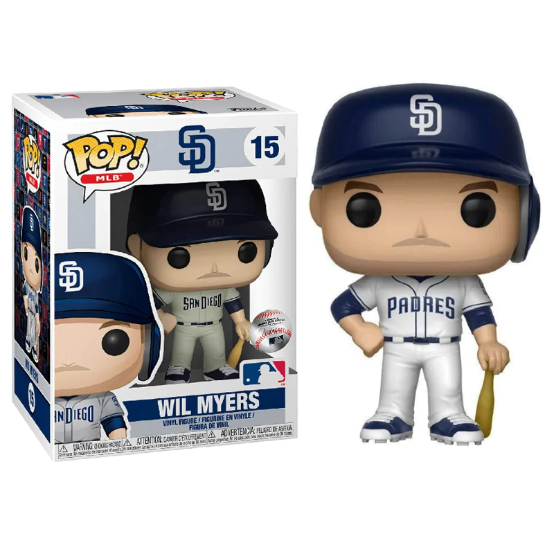Funko Pop! MLB Baseball Wil Myers 15 Original Boneco Colecionavel ...
