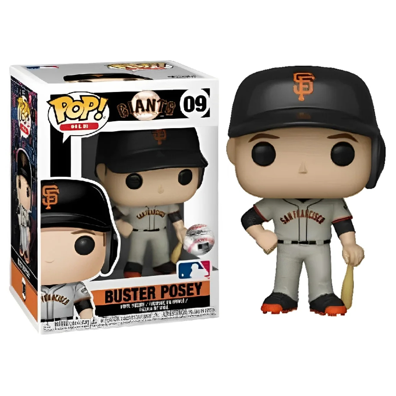 Funko Pop! MLB Baseball Buster Posey 09 Original Boneco Colecionavel ...