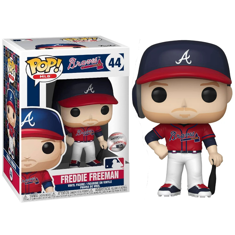 Funko Pop! MLB Baseball Freddie Freeman 44 Original Colecionavel - Moça ...