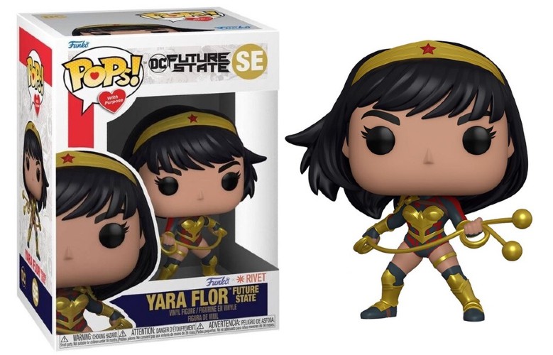 Funko Pop! Dc Comics Yara Flor SE Original Colecionavel - Moça do Pop ...