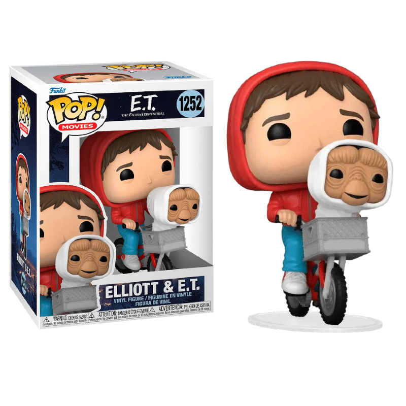 Funko Pop! Filme E.T. O Extraterrestre Elliott & E.T 1252 - Moça do Pop ...