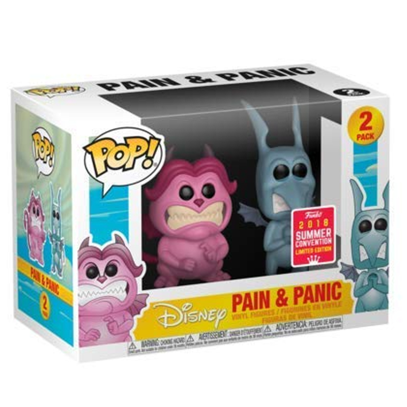 Funko Pop! Disney Hercules Pain And Panic 2 Pack Exclusivo Original ...