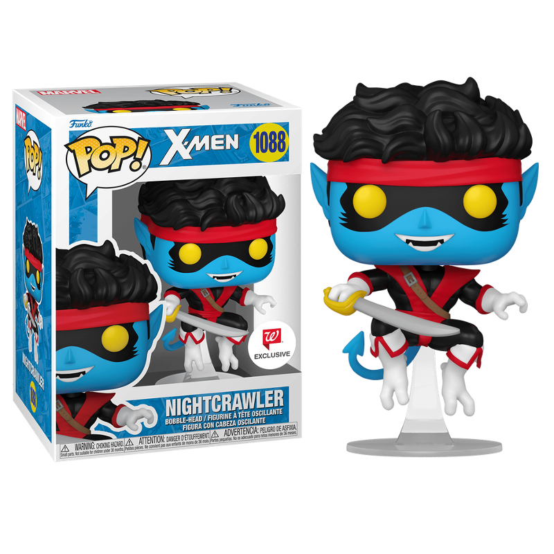 Funko Pop! Marvel X-Men Nightcrawler With Sword 1088 Exclusivo - Moça ...