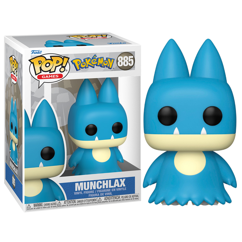 Funko Pop! Pokemon Munchlax 885 Original Colecionavel - Moça do Pop ...