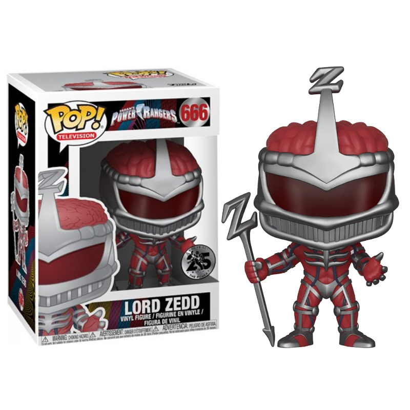 Funko Pop! Television Power Rangers Lord Zedd 666 Exclusivo Original ...