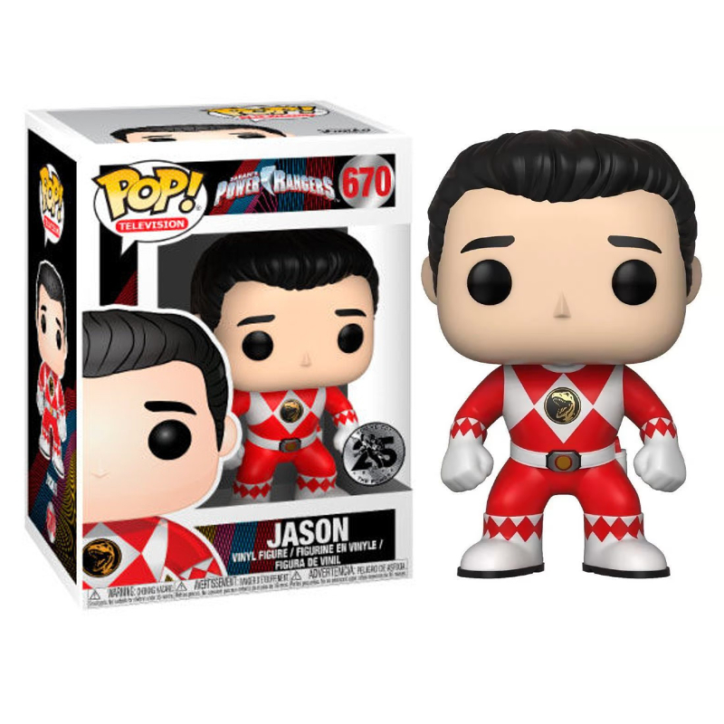 Funko Pop! Television Power Rangers Jason 670 Exclusivo Original - Moça ...