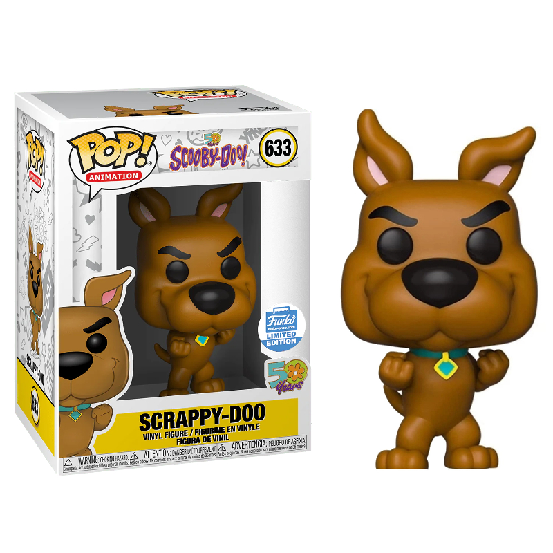 Funko Pop! Animation Scooby Doo Scrappy-Doo 633 Exclusivo Original ...