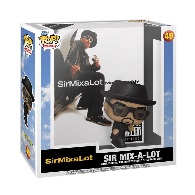 Funko Pop! Albums Rocks Sir Mix A Lot Mack Daddy 49 Original - Moça do ...