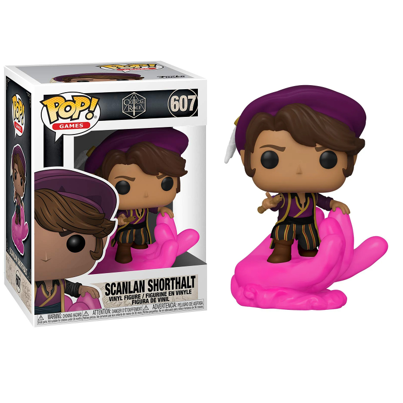 Funko Pop! Critical Role Scanlan Shorthalt 607 Original Colecionavel ...