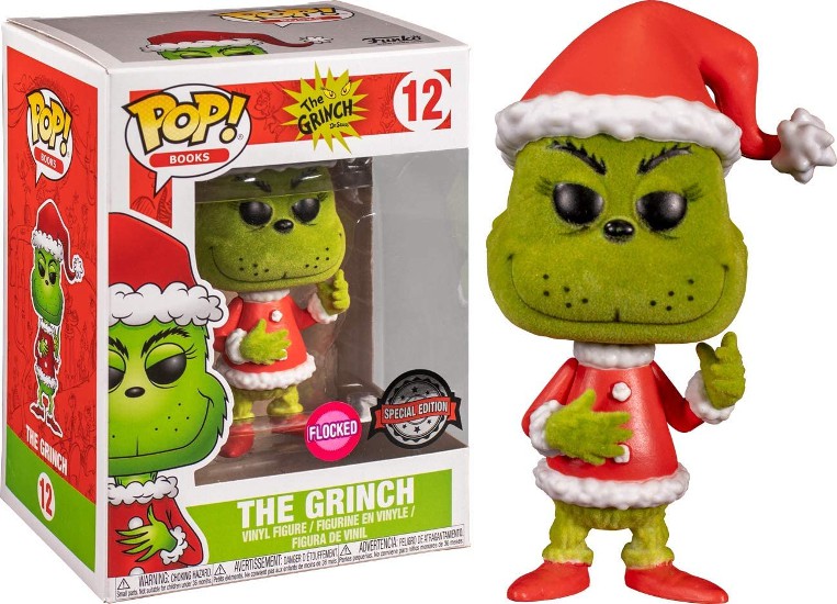Funko Pop! Movies The Grinch 12 Exclusivo Flocked Original - Moça do ...