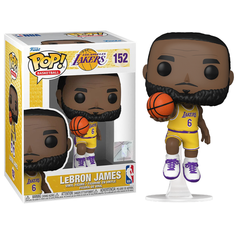 Funko Pop! Basketball Lakers Lebron James 152 Original Colecionavel ...