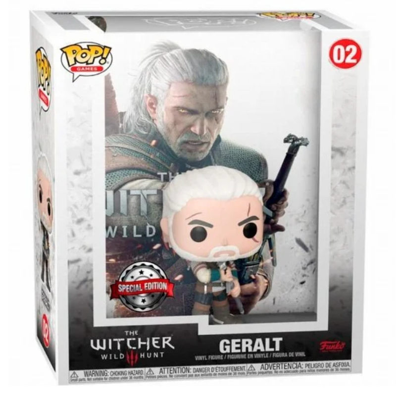 Funko Pop! Album Games The Witcher Geralt 02 Exclusivo Original - Moça ...