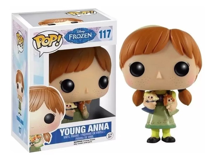Funko Pop! Disney Frozen Young Anna 117 Original Colecionavel - Moça do ...