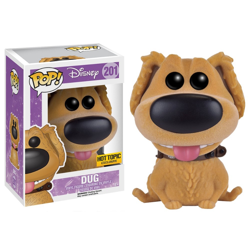 Funko Pop! Disney UP Altas Aventuras Dug 201 Exclusivo Flocked - Moça ...