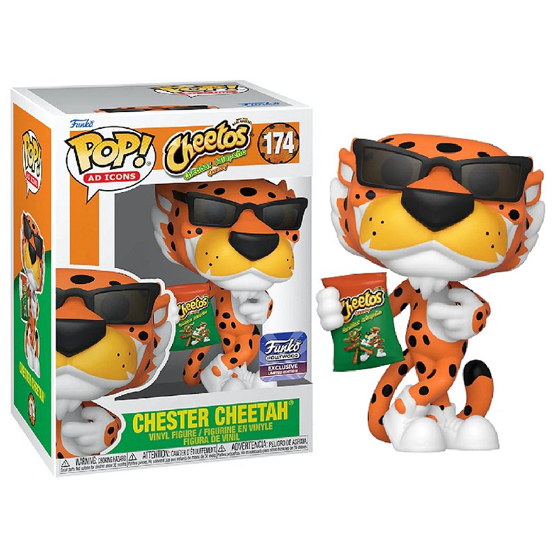 Funko Pop! Icons Cheetos Chester Cheetah 174 Exclusivo Original - Moça ...