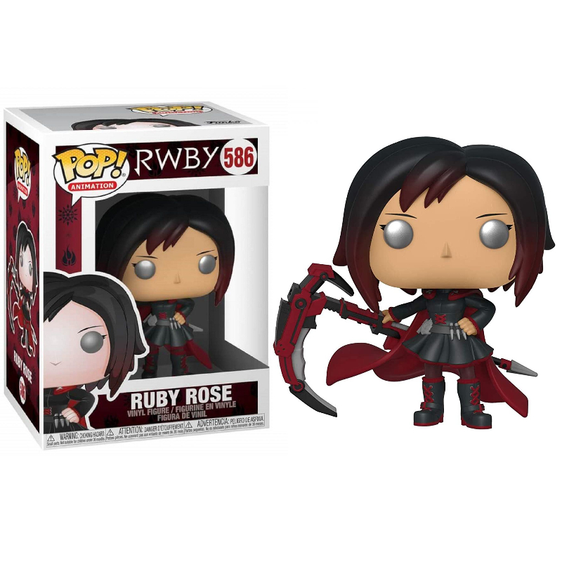 Funko Pop! Animation RWBY Ruby Rose 586 Original Colecionavel - Moça do ...