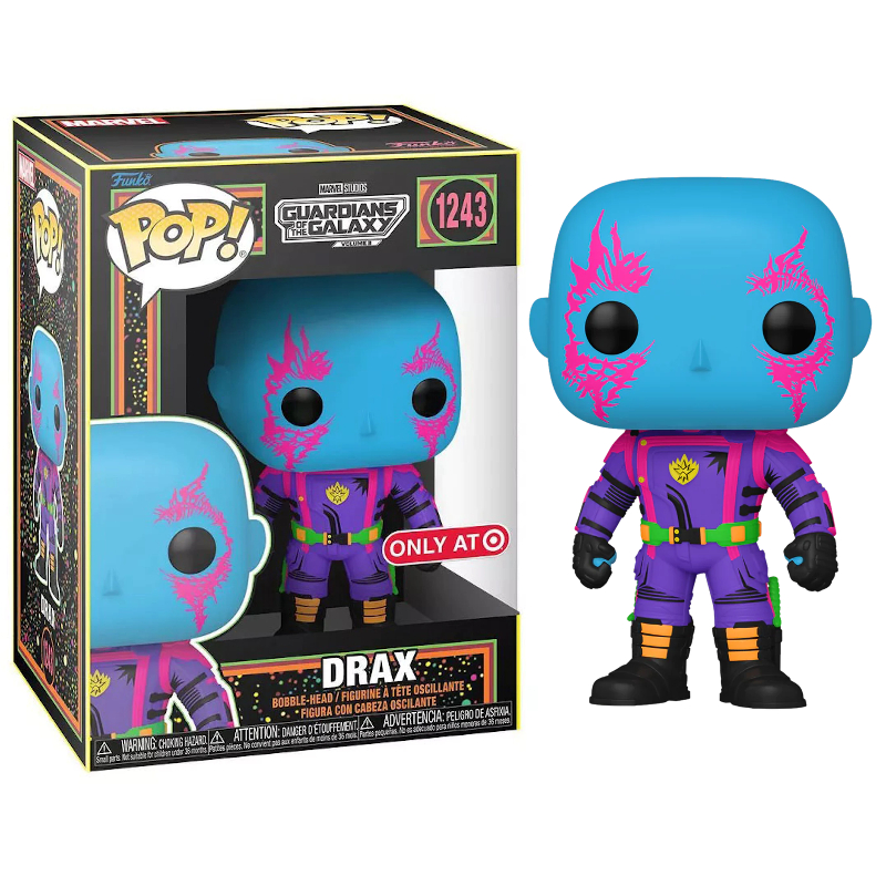 Funko Pop! Marvel Guardians Of The Galaxy Drax 1243 Exclusivo - Moça do ...