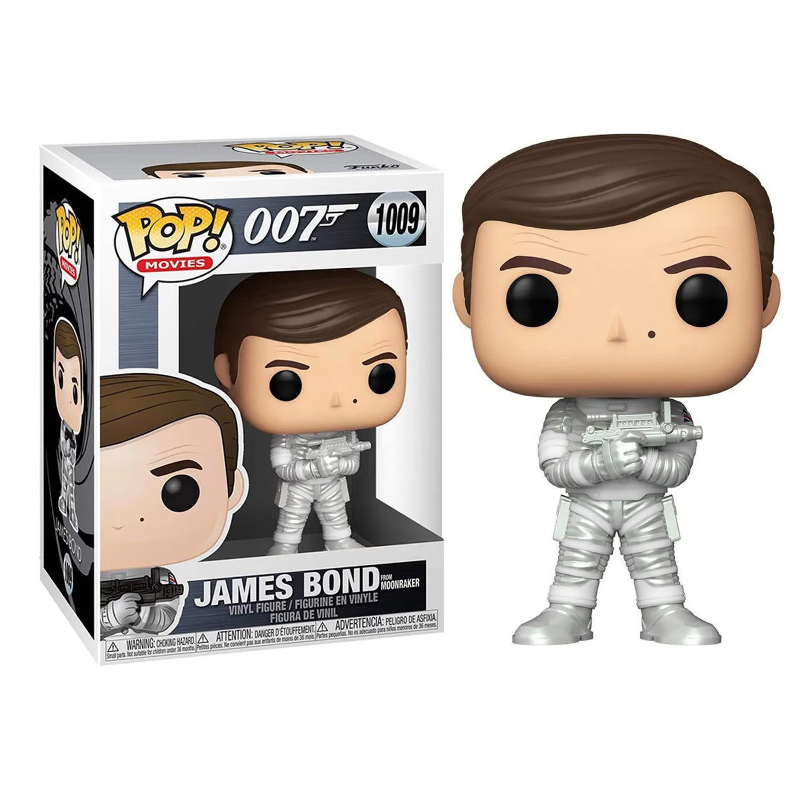 Funko Pop! Movies 007 James Bond 1009 Original Colecionavel - Moça do ...