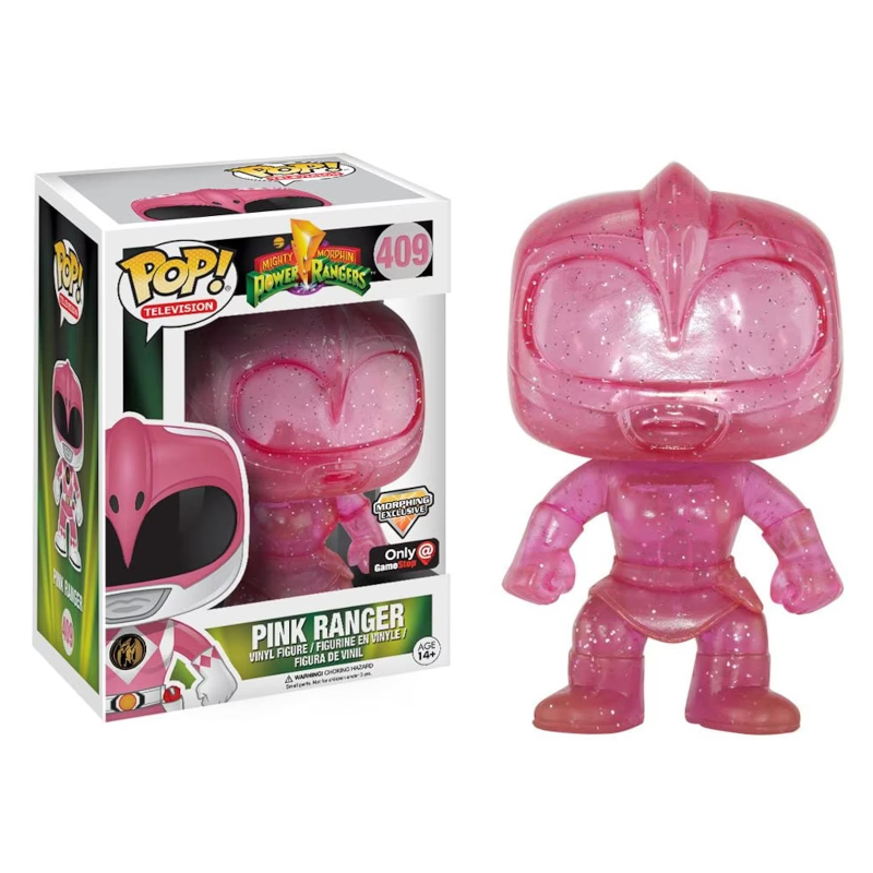 Funko Pop! Power Rangers Pink Ranger 407 Exclusivo Diamond Original ...