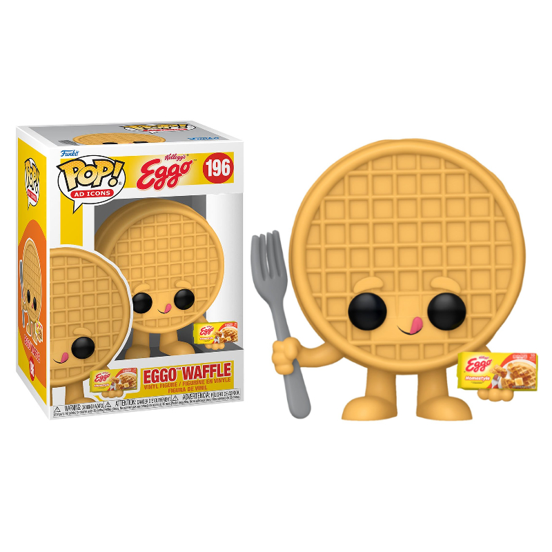 Funko Pop! Ad Icons Eggo Waffle 196 Original Colecionavel - Moça do Pop ...