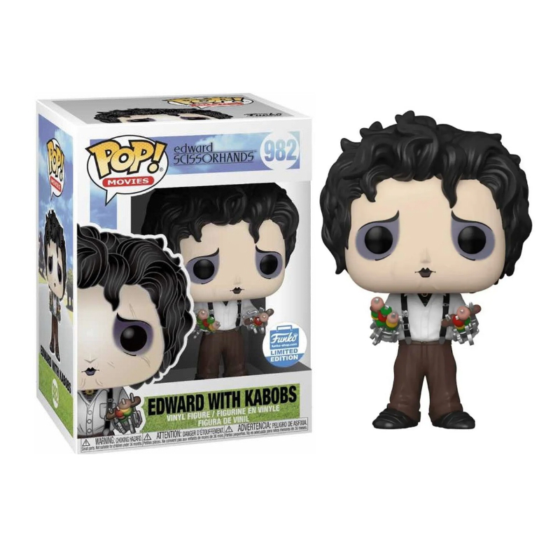 Funko Pop! Movies Edward Scissorhands Edward With Kabobs 982 Exclusivo ...