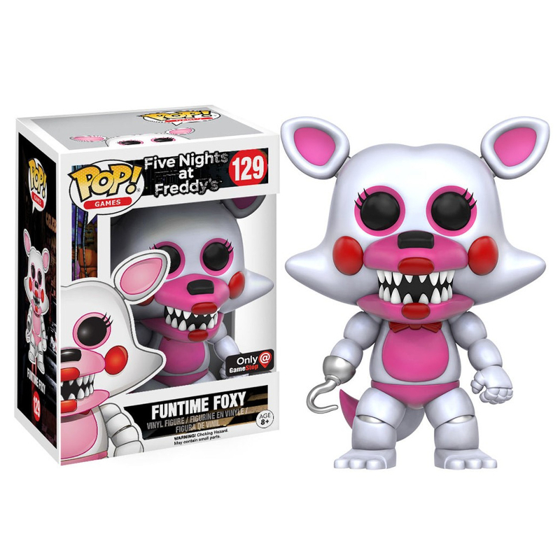 Funko Pop! Games Five Nights At Freddy's Funtime Foxy 129 Exclusivo ...