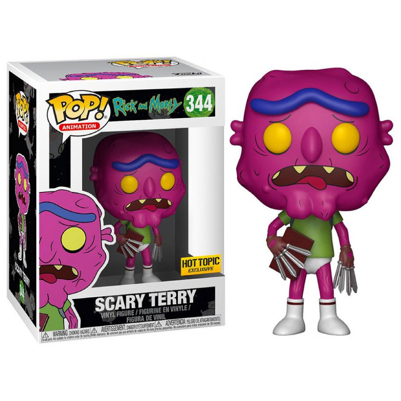 Funko Pop! Animation Rick And Morty Scary Terry 344 Exclusivo - Moça do ...