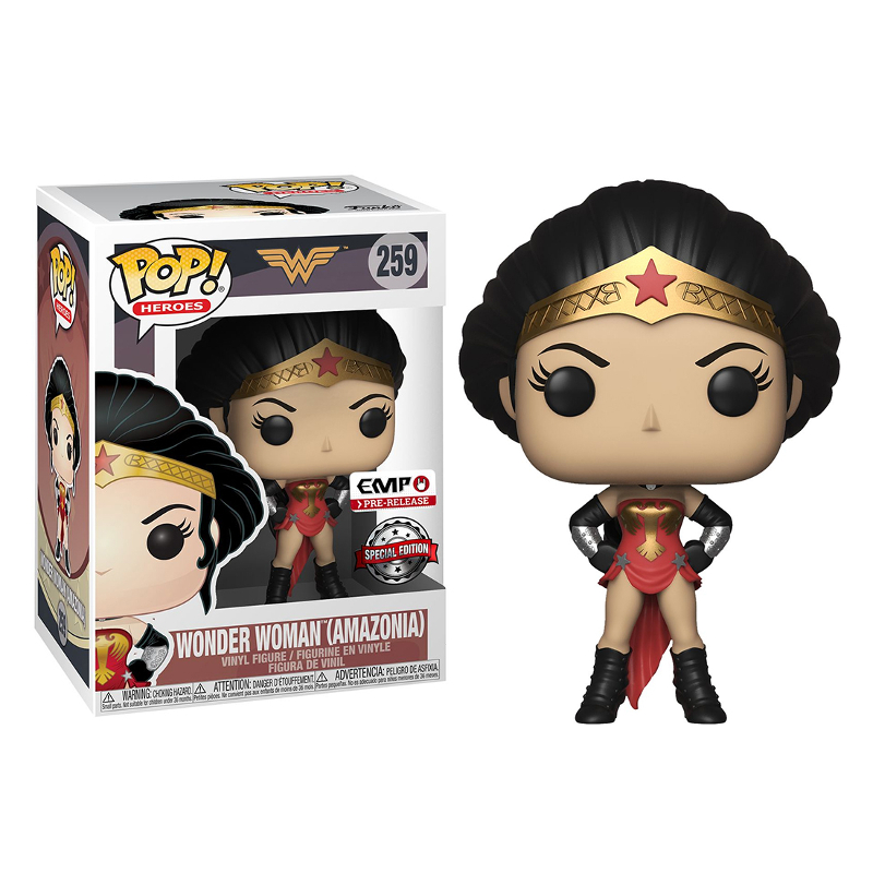 Funko Pop! Heroes DC Wonder Woman (Amazonia) 259 Exclusivo Original ...