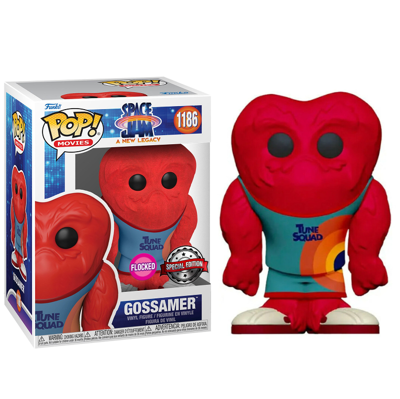 Funko Pop! Movies Space Jam Gossamer 1186 Exclusivo Flocked Original ...