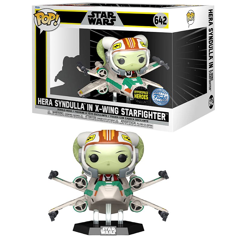 Funko Pop! Hera Syndulla in X-Wing Starfighter 642 Exclusivo Original ...