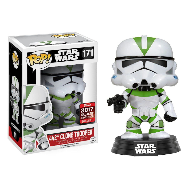 Funko Pop! Star Wars 442 Clone Trooper 171 Exclusivo Original - Moça do ...