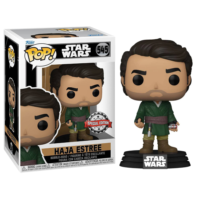 Funko Pop! Star Wars Haja Estree 545 Exclusivo Original Colecionavel ...