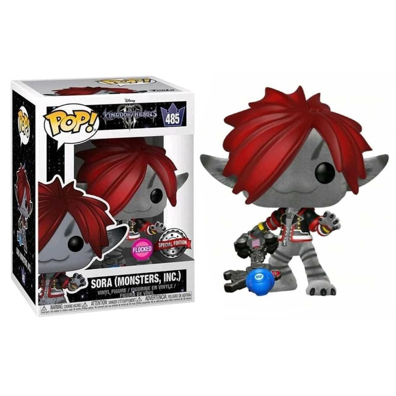 Funko Pop! Games Kingdom Hearts Sora Monsters Inc 485 Original Flocked ...