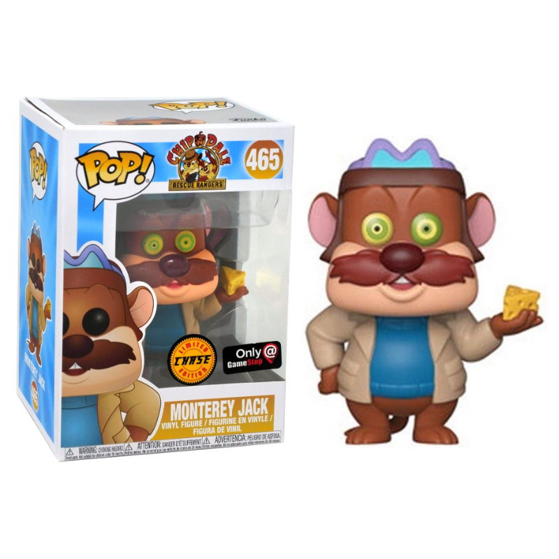 Funko Pop! Chip Dale Monterey Jack 465 Exclusivo Chase Original - Moça ...