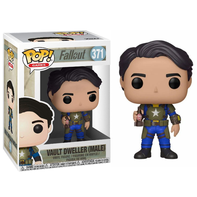 Funko Pop! Games Fallout Vault Dweller Male 371 Original Colecionavel ...