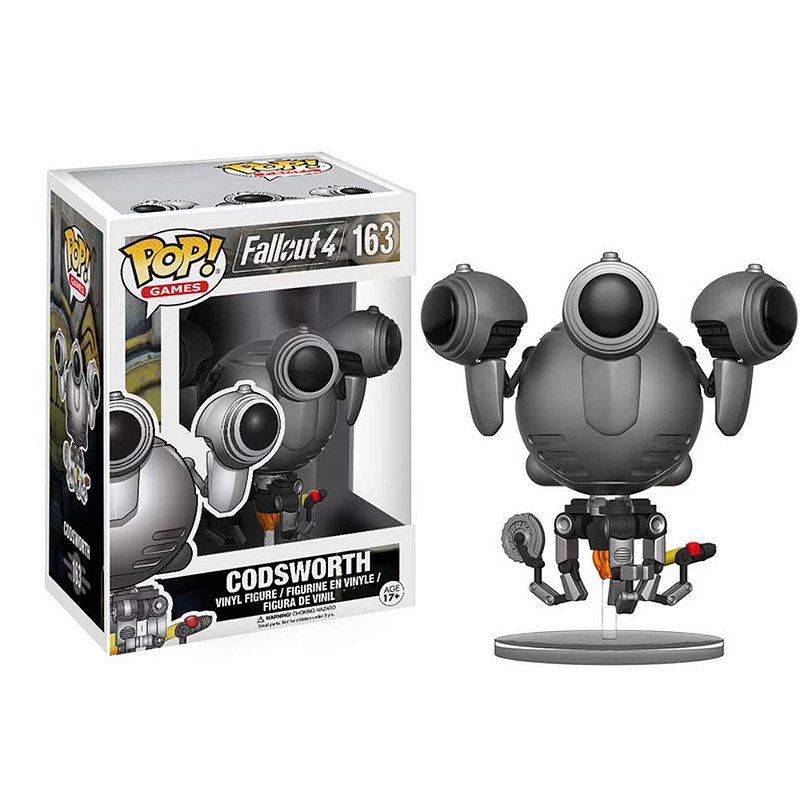 Funko Pop! Games Fallout Codsworth 163 Original Colecionavel - Moça do ...