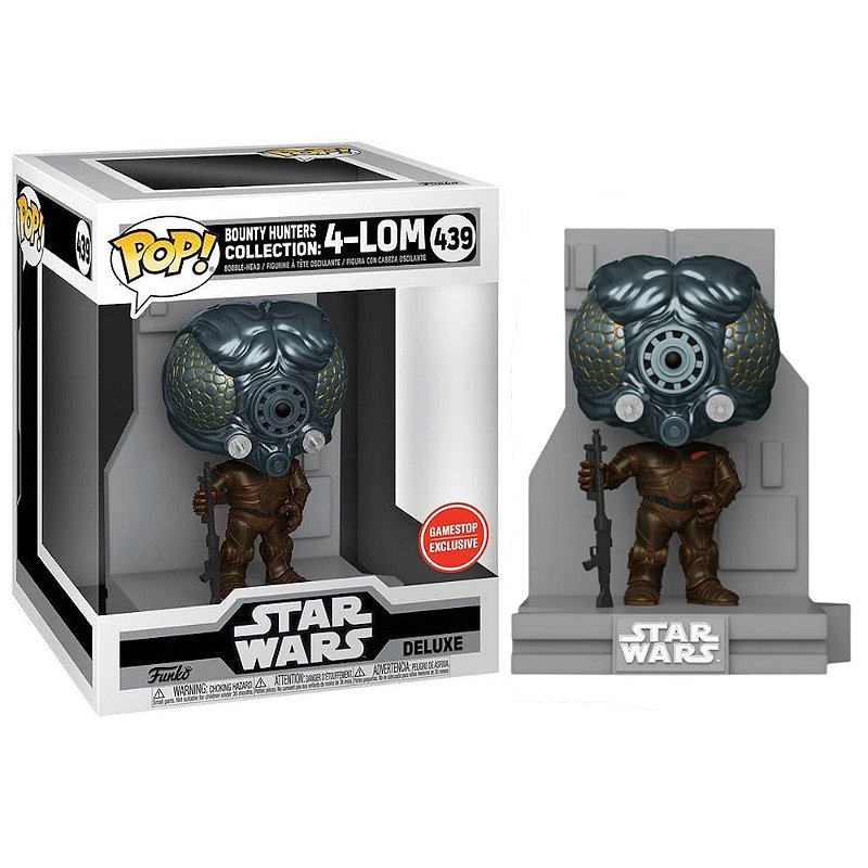 Funko Pop! Star Wars Bounty Hunters Collection 4-LOM 439 Exclusivo ...