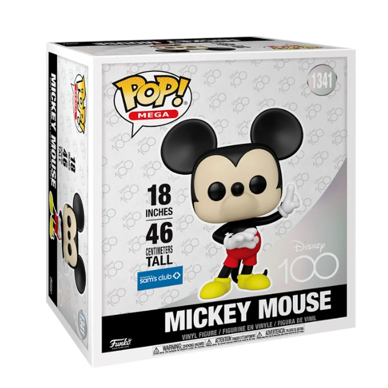 Funko Pop! Mega Disney Mickey Mouse 1341 Exclusivo 18 Polegadas - Moça ...