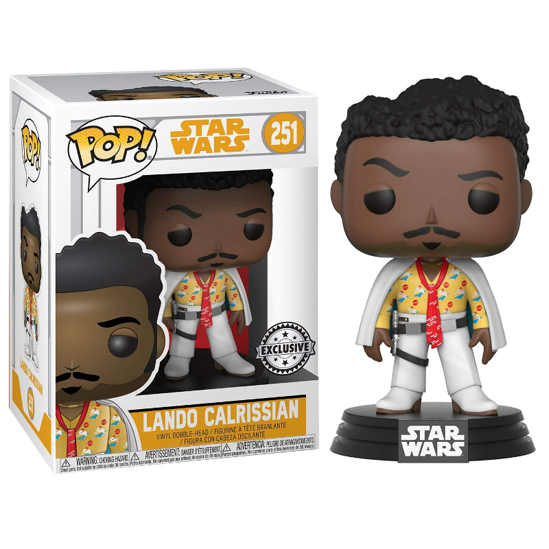 Funko Pop! Star Wars Lando Calrissian 251 Exclusivo Original - Moça do ...