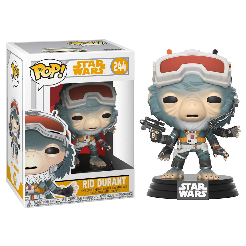 Funko Pop! Star Wars Rio Durant 244 Original Colecionavel - Moça do Pop ...
