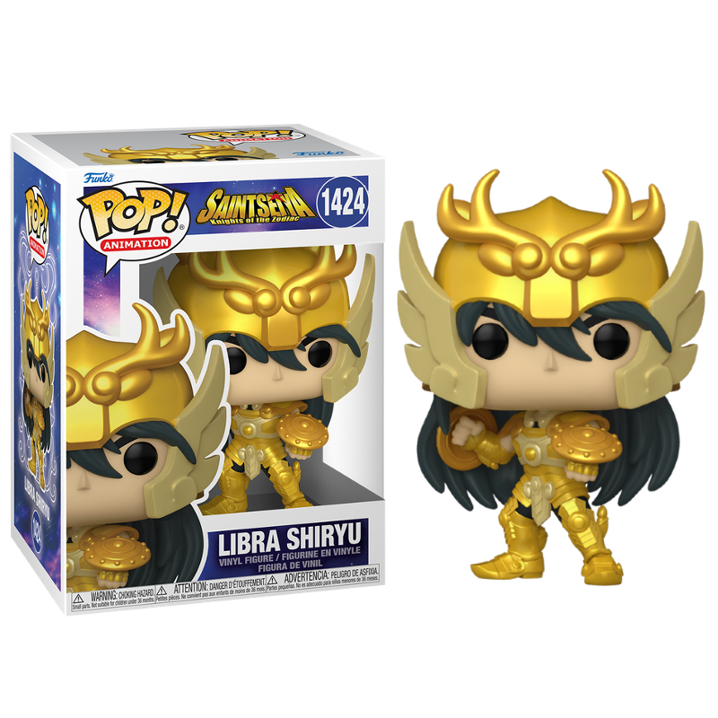 Funko Pop Cavaleiros do Zodiaco Saint Seiya Libra Shiryu 1424 Original ...
