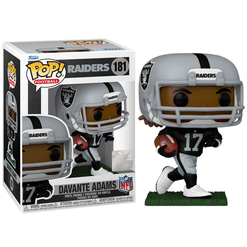 Funko Pop! Football Raiders Davante Adams 181 Exclusivo Original - Moça ...