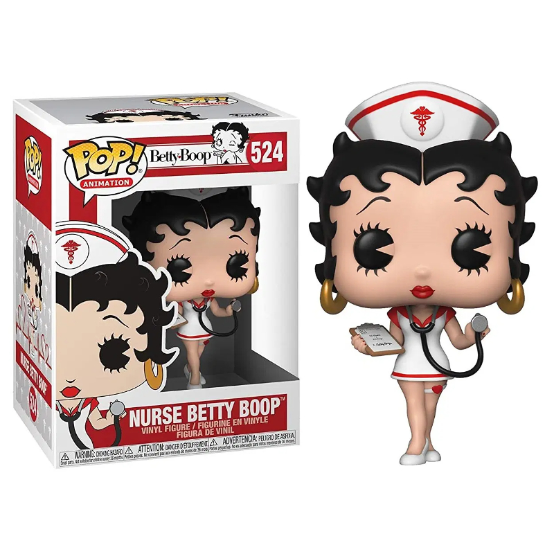 Funko Pop! Animation Nurse Betty Boop 524 Original Colecionavel - Moça ...